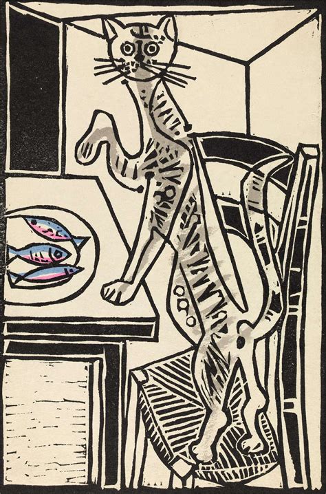 Cat Giclée Print By John Craxton — Pallant Bookshop
