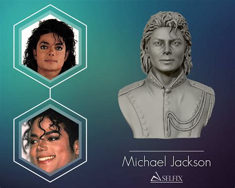 Stl File Michael Jackson 3d Print Model 🗿 Obj・3d Printer Design To