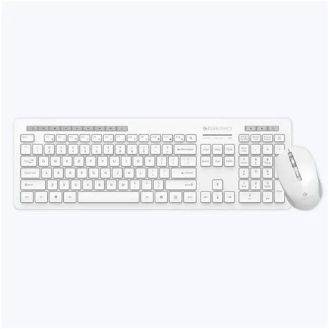 Zebronics Companion 500 Keyboard And Mouse Combo Wireless At ₹ 1490 Piece Logitech Keyboard