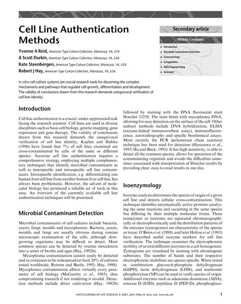 Pdf Utility Of Gender Determination In Cell Line Identity