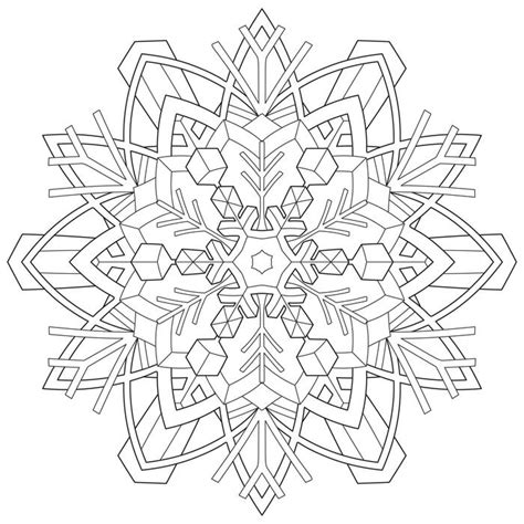 Snowflake Mandala Vector Art Icons And Graphics For Free Download