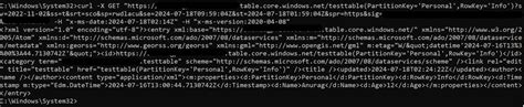 Performing Simple Azure Table Storage Rest Api Operations Using Curl Command Microsoft