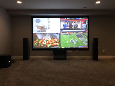 Upgraded To A Projector Set Up R Hometheater
