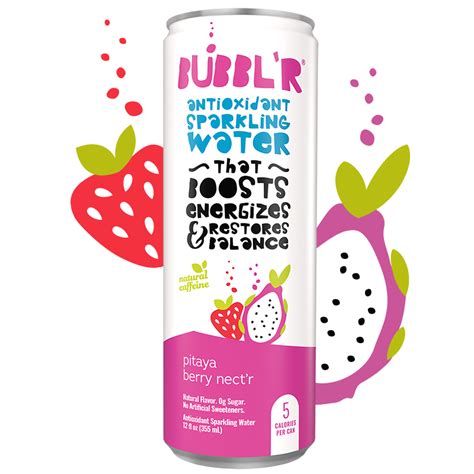 Flavrs Pitaya Berry Nectr Bubblr