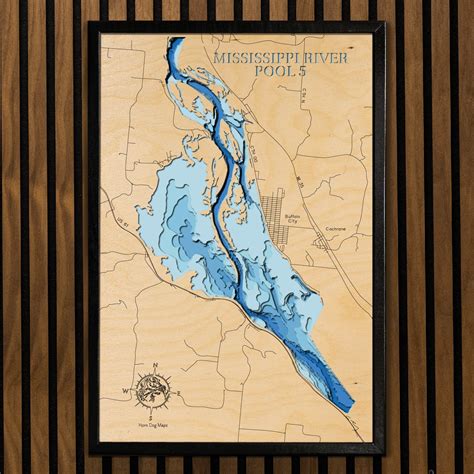 Mississippi River Depth Maps