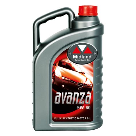 МОТОРНО МАСЛО MIDLAND AVANZA 5W40, 4л. - Моторни Масла