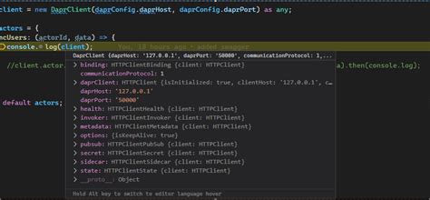 Callingcreating An Actor From Daprclient · Issue 161 · Daprjs Sdk