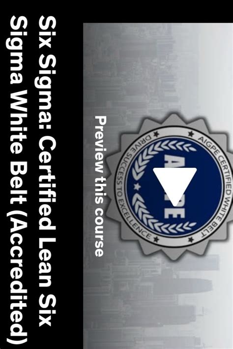 Skillsforsuccess Qualitymanagement Sixsigma Learnings Sixsigma