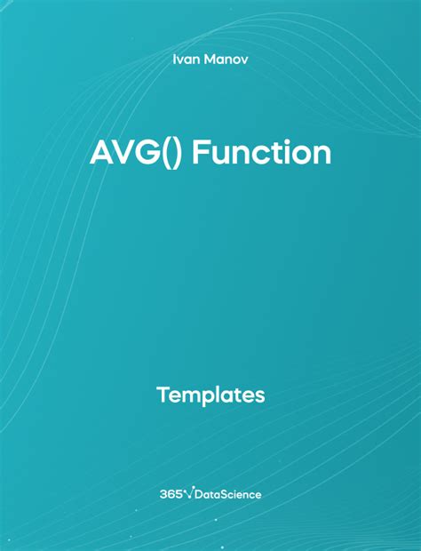Avg Function In Sql Template 365 Data Science Avg Function In Sql Template 365 Data Science
