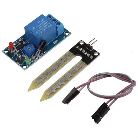 Dc12v Soil Hygrometer Humidity Detection Module Moisture Water Sensor