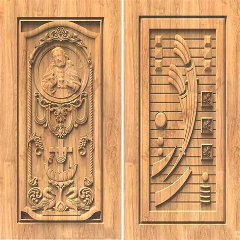 엠보싱 도어 디자인 릴리프 3d Cnc 라우터 조각 클래식 크리에이티브 Artcam Art Stl 형식 파일 100 개 목공 기계 부품