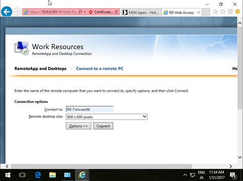 Windows Server 2012 R2 Connect To Remoteapp Server World