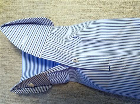 Неаполитанские манжеты и распошивание пройм вручную в мужской сорочке ...