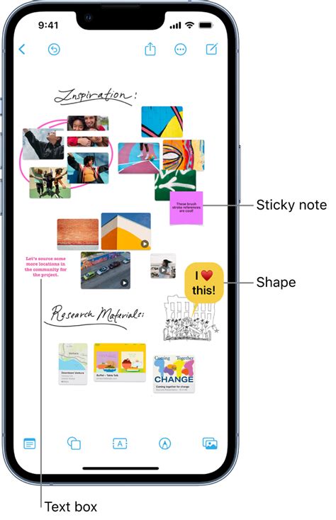 Create A Freeform Board On Iphone Apple Support