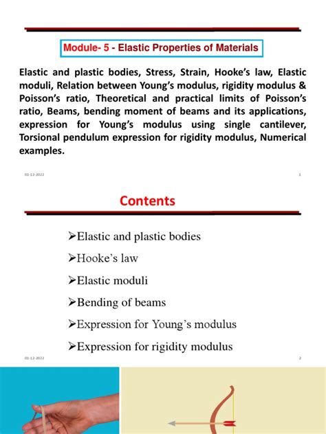 Unit 5 Elasticity Pdf Deformation Engineering Elasticity Physics