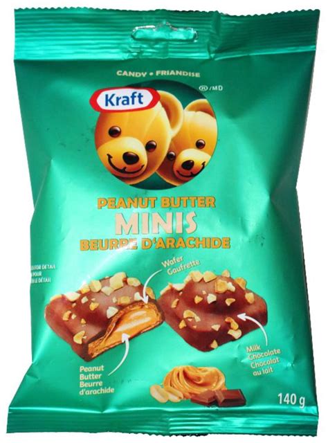 Kraft Milk Chocolate Peanut Butter Wafer Bites 140 G Canadian Tire