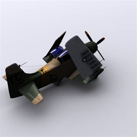 A 1e Skyraider 1 я эскадрилья специальной операции 3d Модель 49 3ds