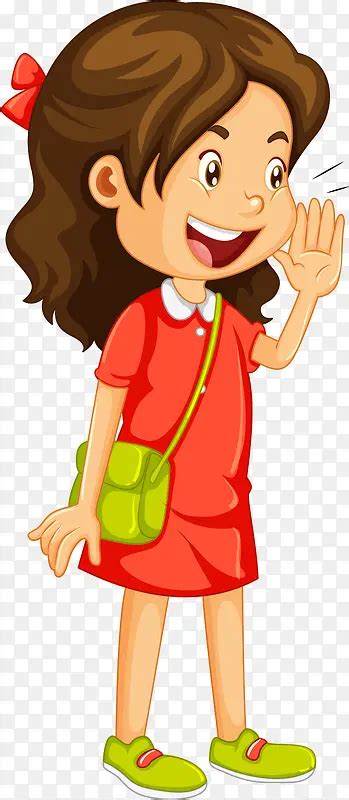 穿红色衣服的可爱女孩png图片素材下载图片编号8857685 Png素材网