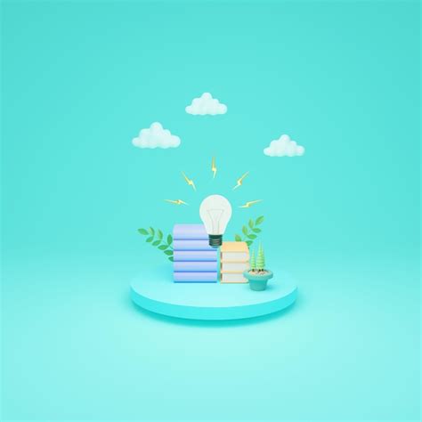 Premium Photo Idea Or Innovation 3d Illustration Creativity