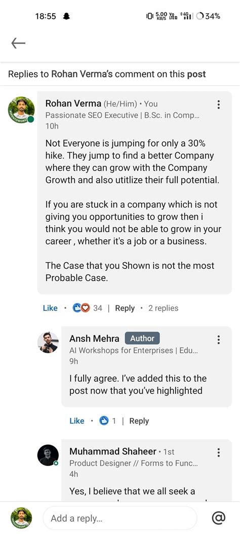 How I Spoke To Ansh Mehra About Seo Rohan Verma Posted On The Topic Linkedin