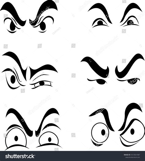 Cartoon Angry Eyes 73 Thousand Cartoon Angry Eyes Royalty Free