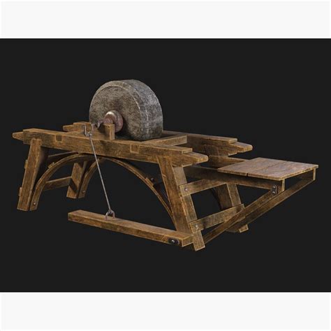 Old Grindstone 2 Modelo 3d Descargar Herramientas On