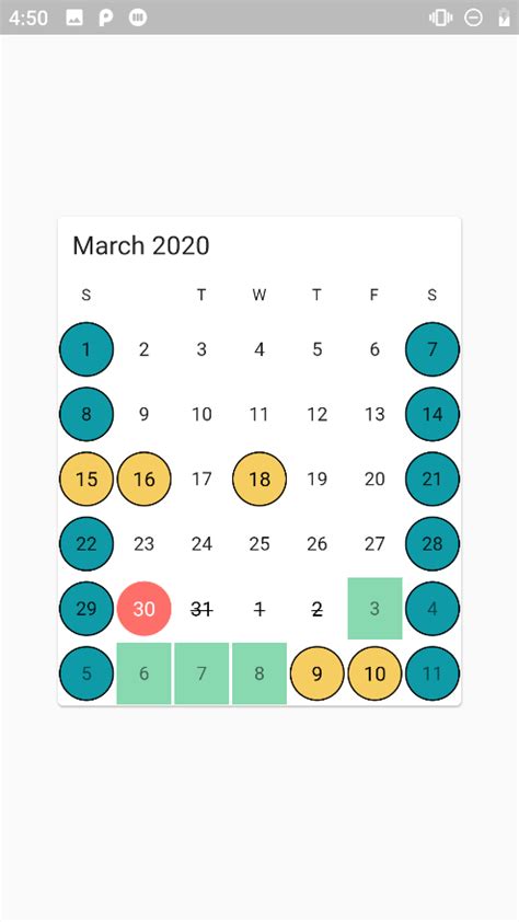 Github Syncfusionexamplesmonth Cell Customization Date Range Picker Flutter How To Customize