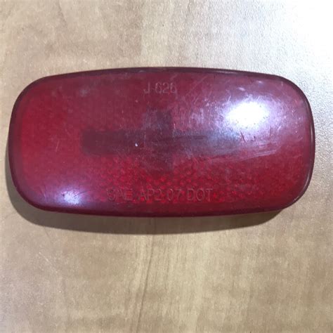 Buy Used Sae Ap2 02 07 Dot Replacement Lens For Marker Lights Red