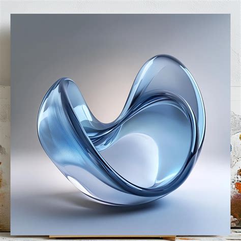 Abstract Glass Wall Art Tempered Glass Decor Modern Glass Art 3d