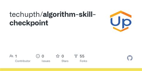 Github Techupthalgorithm Skill Checkpoint