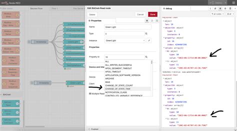 Problem With Reading Change State Time With Bacnet Read Node Issue BiancoRoyal Node Red