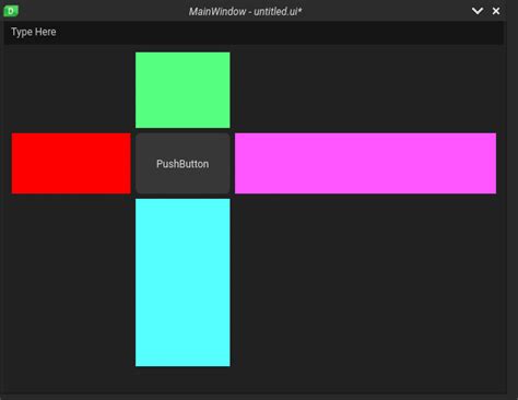 Python Qt Designer Moving And Resizing Widgets While Respecting Window Rescaling Pyqt5 Stack