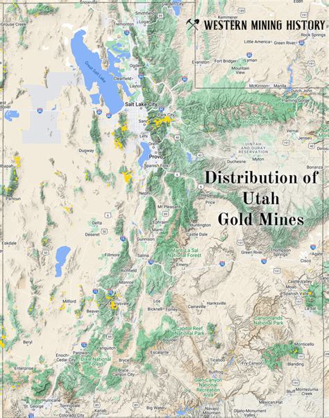 The Top Ten Gold Producing States Western Mining History