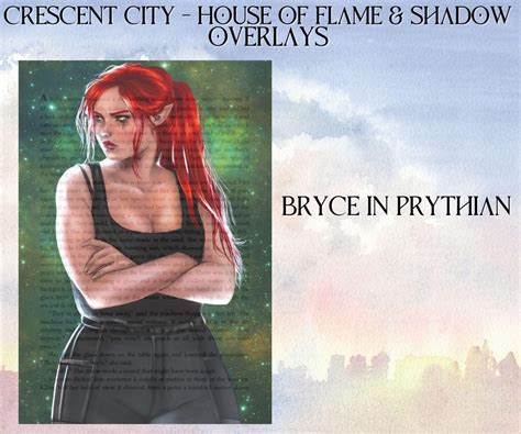 Crescent City Page Overlays Sjm Art Prints Bryce And Hunt Etsy