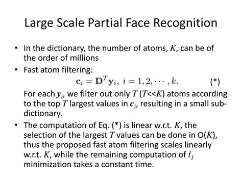 Ppt Partial Face Recognition Powerpoint Presentation Free Download