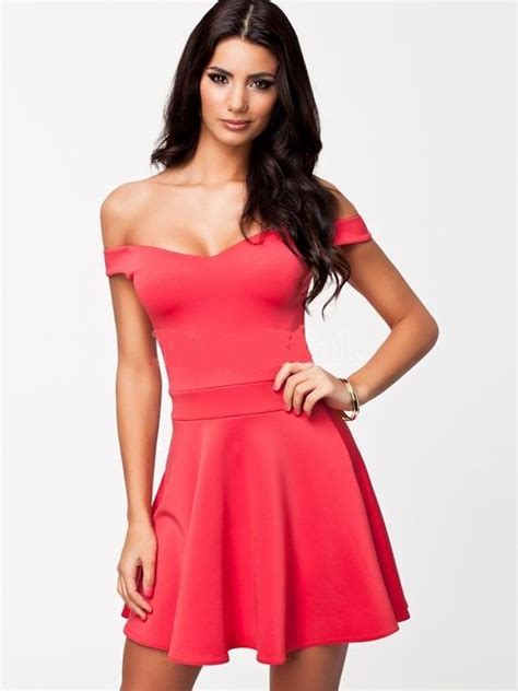 Moda Sexy Mini Vestido Fiesta Hombros Descubiertos En Mercado Libre