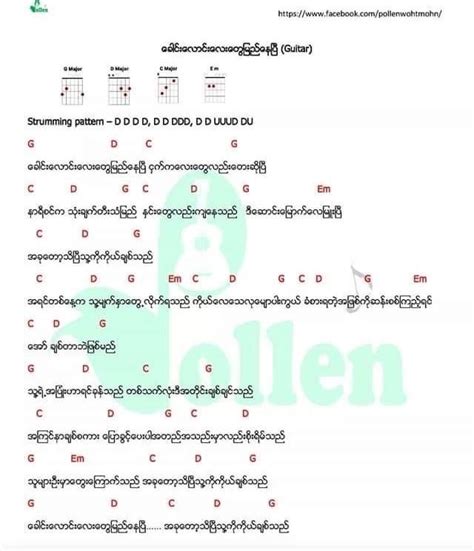 Guitar Tabs In Three Languages Notas De Canciones Acordes De