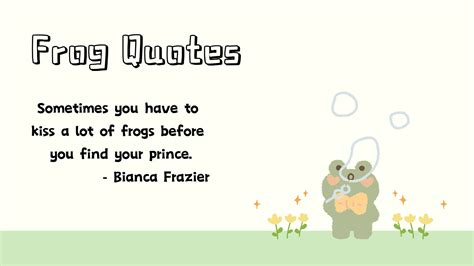 Frog Quotes Cute At Kristen Loveland Blog