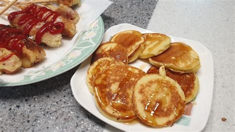 흔한남매에 나온 핫케이크가루로 핫도그만들기 주말 요리놀이