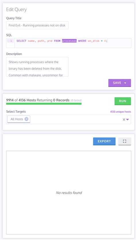 Ad Hoc Queries Stalling Out After Minutes Or So Issue Kolide Fleet GitHub