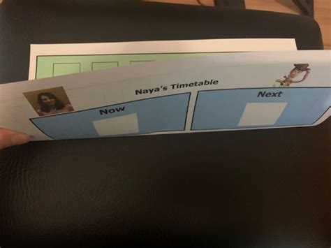 Individual Visual Timetable Autism Special Needs Widgit Behavioural Management Teaching Resources