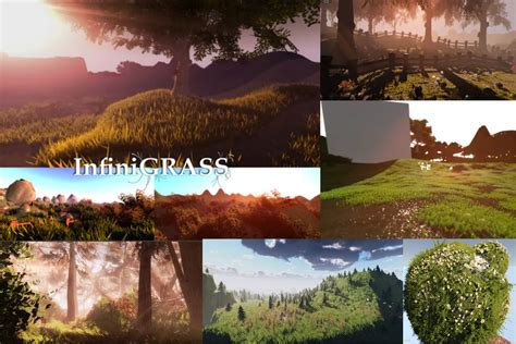 [bundle Offer Save 600 ] Infinigrass Gpu Optimized Interactive Grass Trees Meshes Mobile