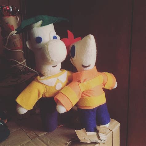 Phineas And Ferb Plush By Clock Guy On Deviantart