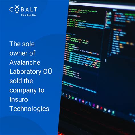 Cobalt Legal On Linkedin The Sole Owner Of The Software Company