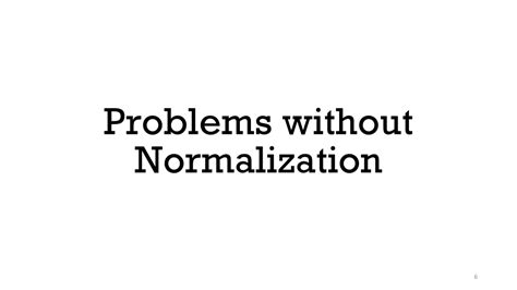 Ppt Normalization In Database Management System [autosaved