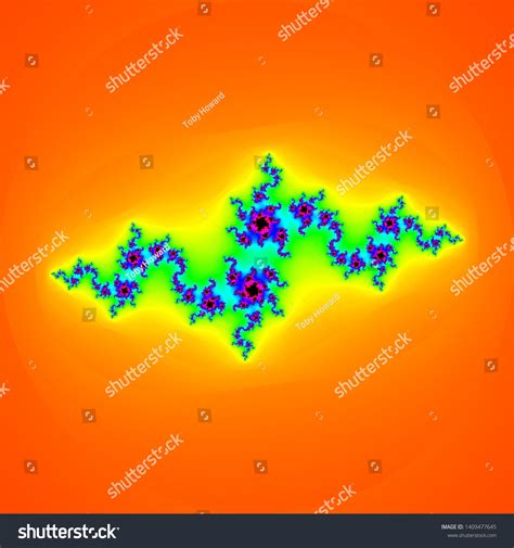 Part Beautiful Mandelbrotjulia Set Mathematical Fractal Stock Illustration 1409477645 Shutterstock
