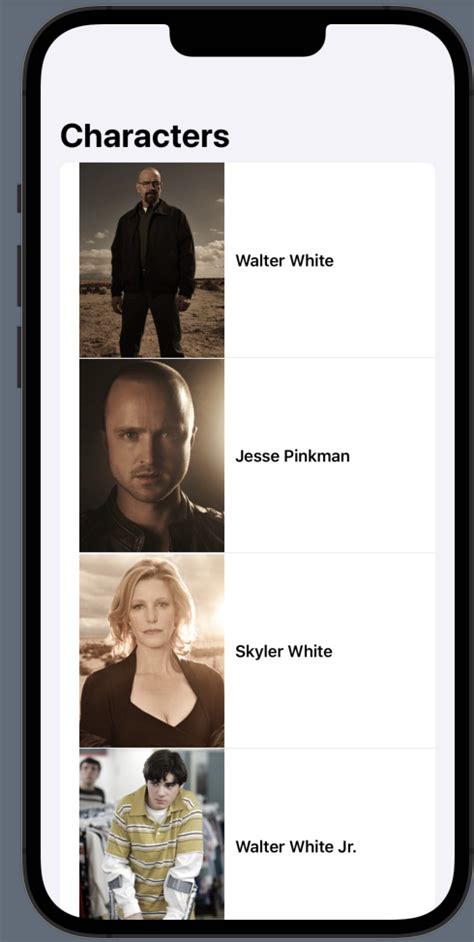GitHub Kanake BreakingBad Breaking Bad App Built Using SwiftUI And REST API