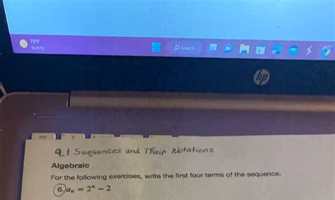 solved q i sequences and their notations algebraic for the