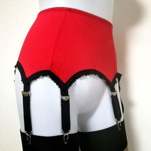 Buy 6 Straps Garter Belt Women Lingerie Lace Suspender Garter Belt