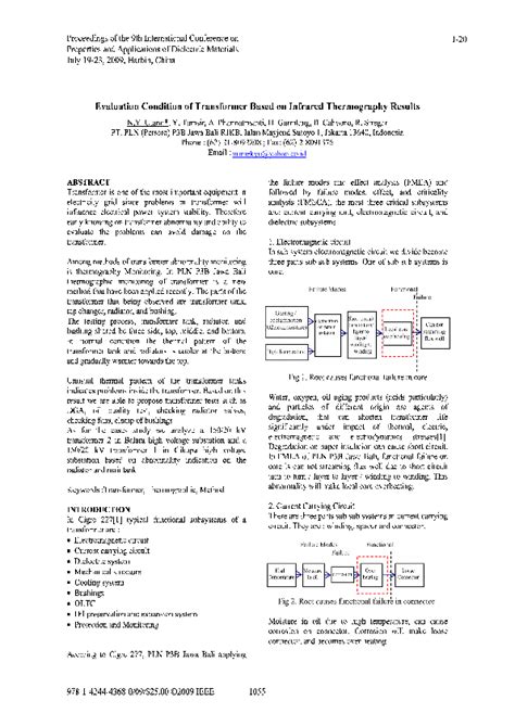 Pdf Evaluation Condition Of Transformer Based On Infrared